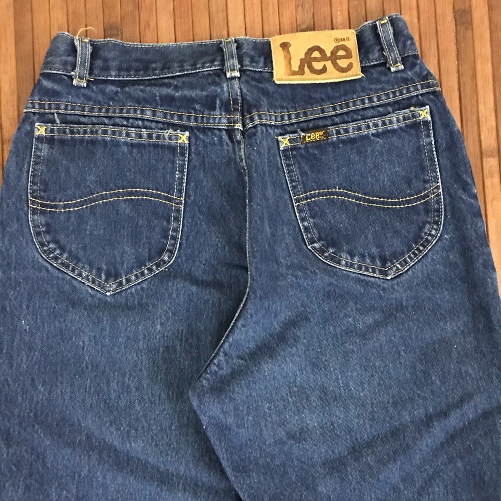 Vintage Lee Cotton Super High Rise Mom Jeans - Gem